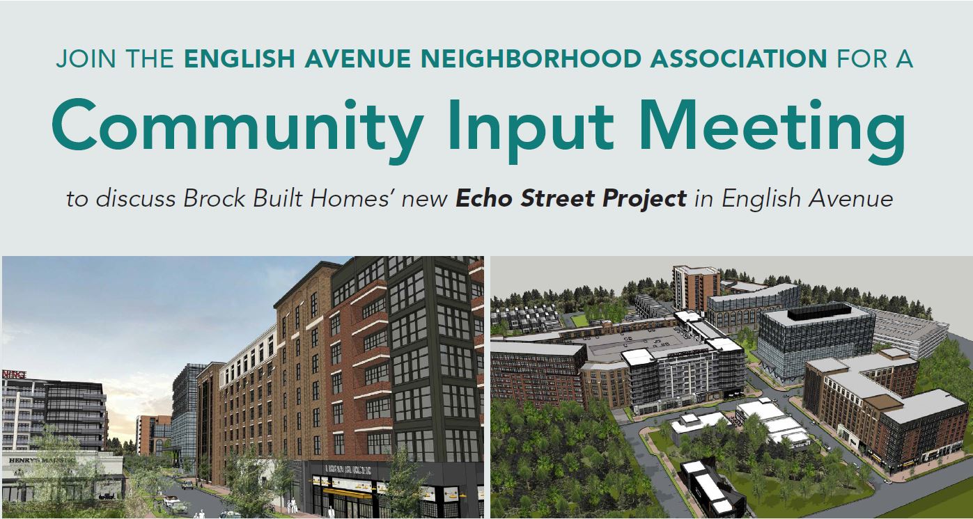 Community Input Meeting — Echo Street Project - Westside Future Fund